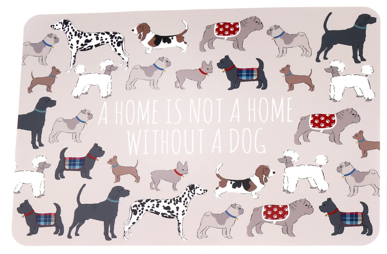 Wipeable Dog Themed Placemat 30x45cm – Snug Haven Homeware